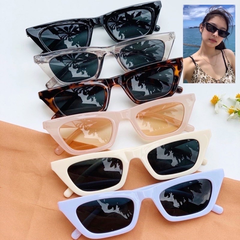 New Jennie Sunglasses Catseye Retro Cats Eye Eyewear Sunnies Uv Protect