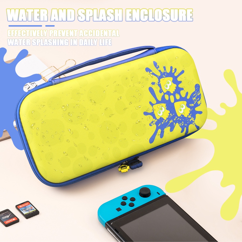 Cute Splatoon PU EVA Hard Shell Storage Carrying Case Bag For Nintendo ...