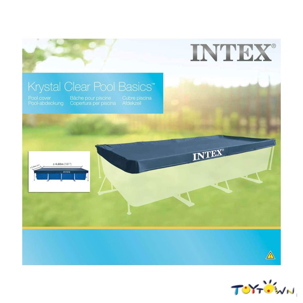 AGP - Intex Rectangular Pool Cover (4.5m x 2.20m) | Shopee Philippines