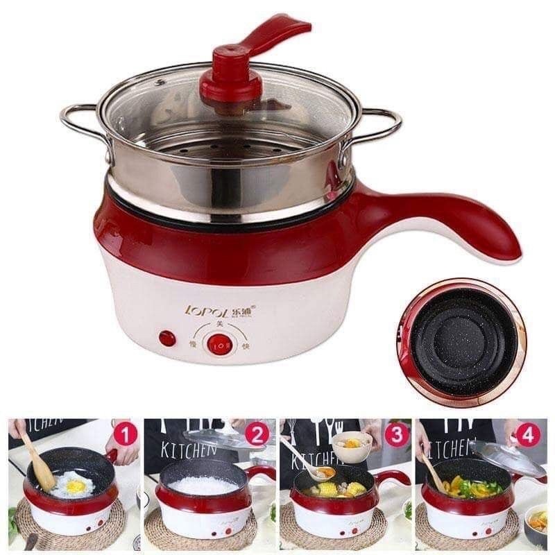 (random) multifunctional electric steamer rice cooker frying pan ...