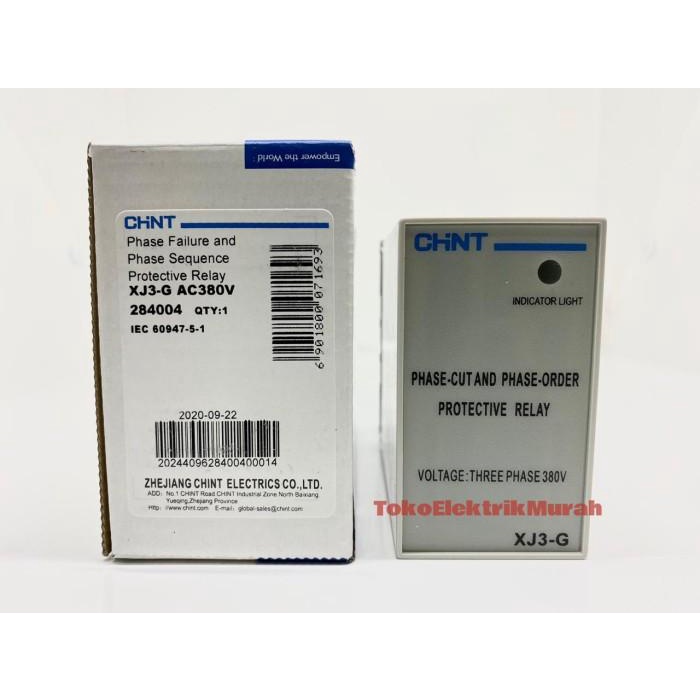 Industrial / Xj3-G Phase Phase Relay & Phase Sequence Protection Relay ...