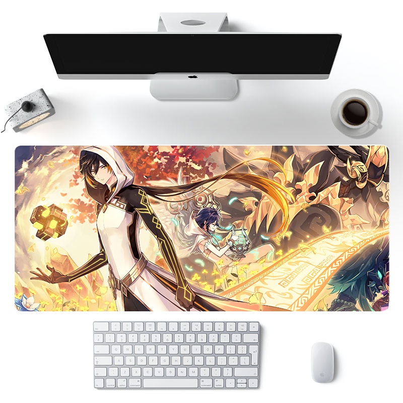 XL Custom Gaming Mouse Pad Genshin Impact Zhongli Mouse Pad - Extra ...
