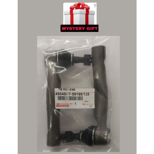 CS Tie Rod End (Toyota Oem) for Toyota Vios NCP93 Yaris NCP91 2008-2013 Year (1 Pairs) | Shopee ...