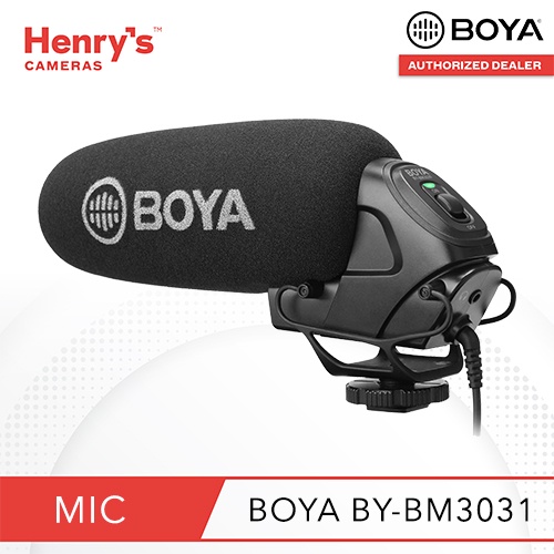 Boya By-Bm3031 On-Camera Shotgun Mic Pad Switch | Shopee Philippines