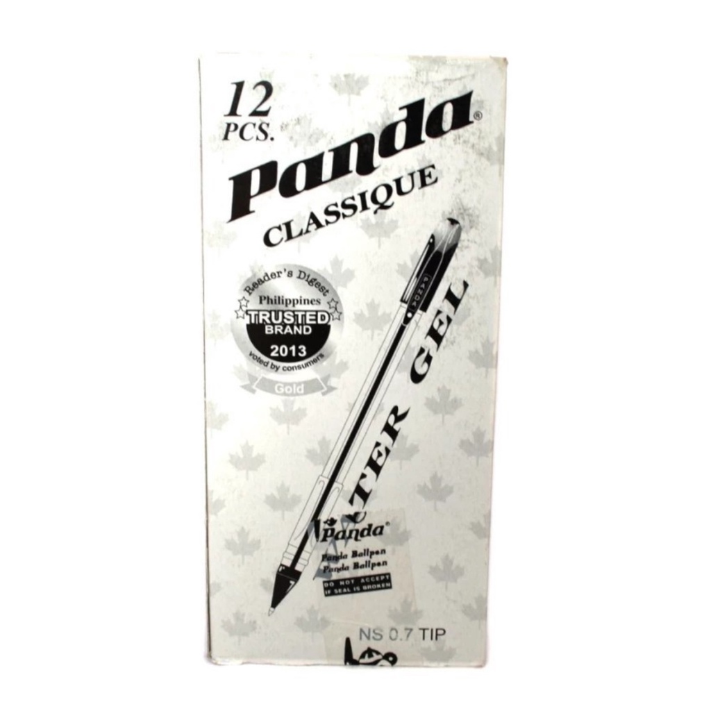 Panda ballpen classique sold 12pcs/panda 25pcs /sold per box | Shopee ...