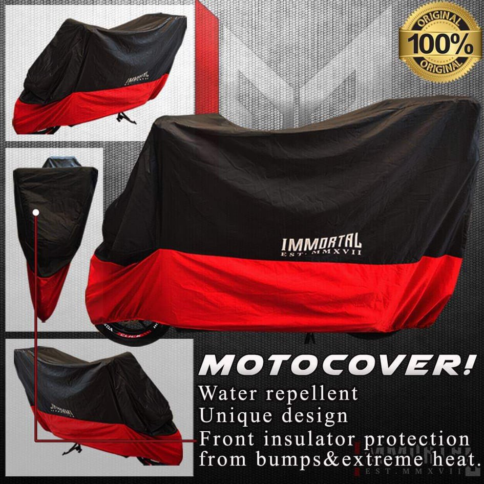 Motorcycle Motor Rain Cover with Insulator Water Repellent Garterized w ...