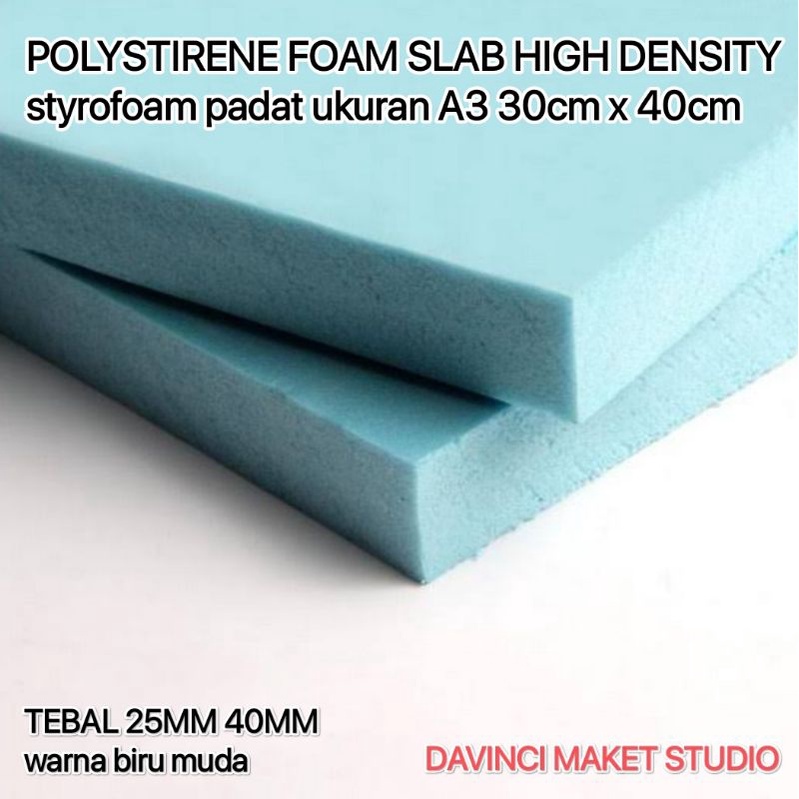 Polystirene Foam Slab High Density - Styrofoam Styrofoam Solid Blue A3 ...
