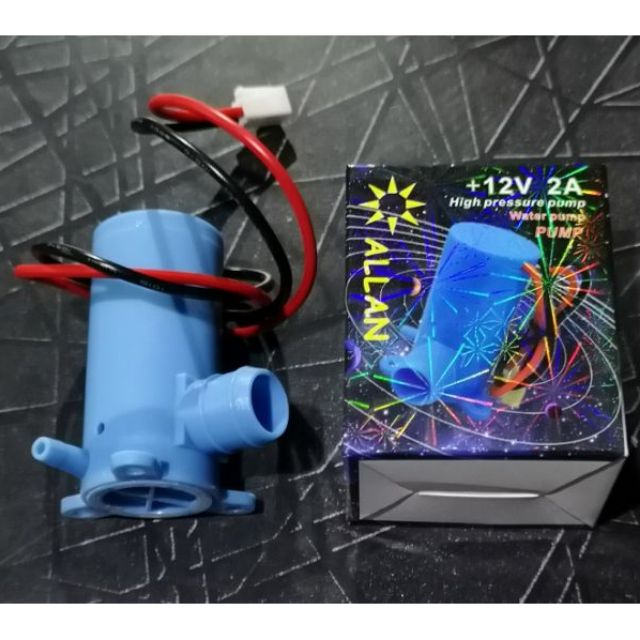 Allan Water pump 12volts blue or black | Shopee Philippines