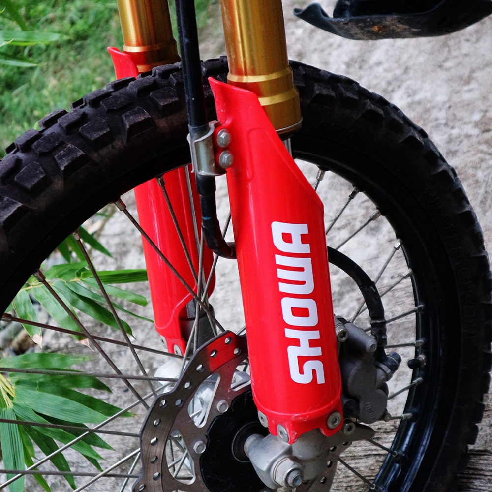 2X SHOWA stickers for motorcycle forks MX Shocks | Shopee Philippines