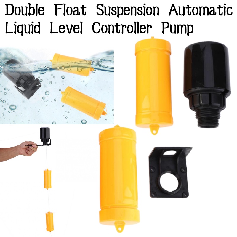 Double Float Suspension Automatic Liquid Level Controller Pump Switch 70-AB Float 220V Water ...