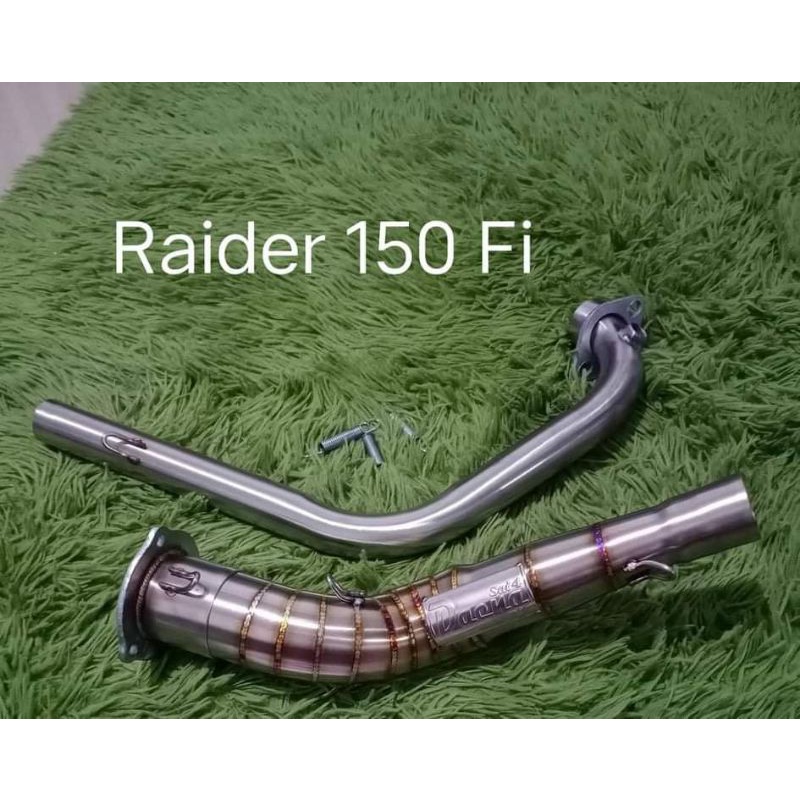 stainless big elbow for raider 150 fi daeng emblem | Shopee Philippines