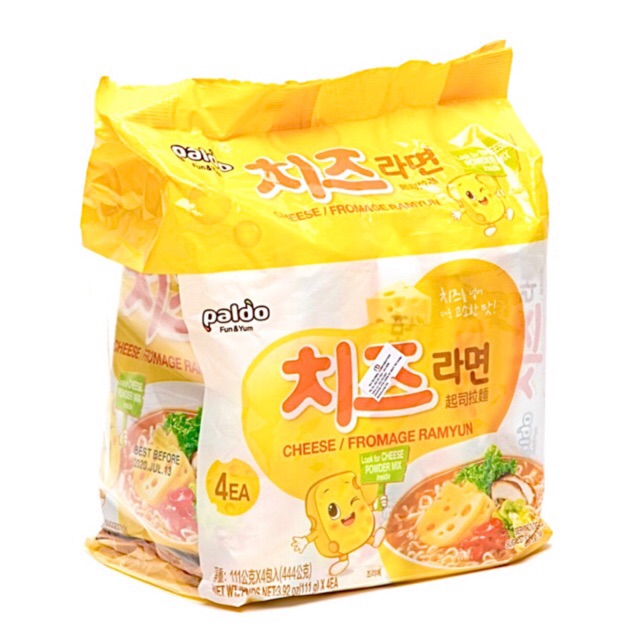 Paldo Cheese Ramen Ramyun Noodles | Shopee Philippines