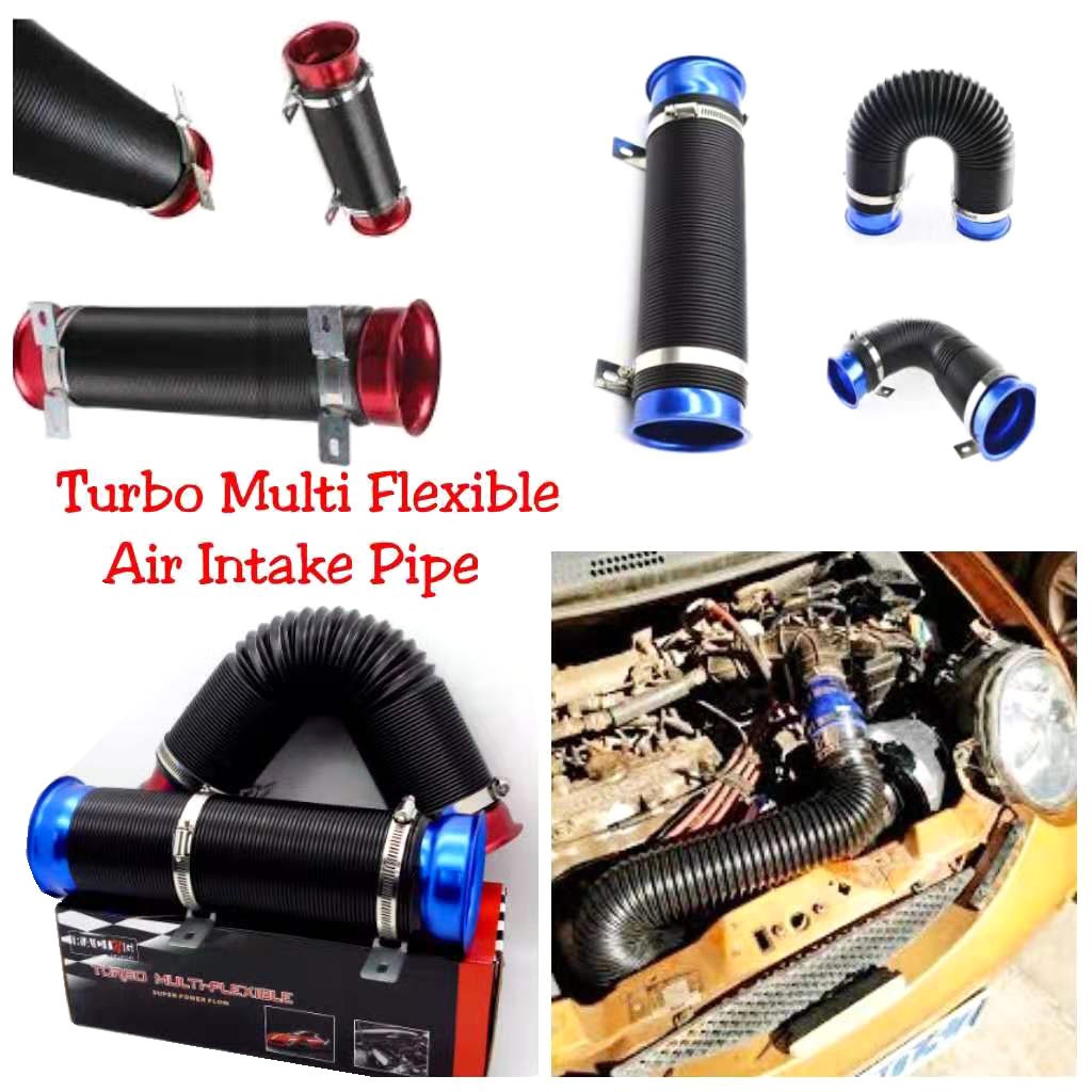 76mm Universal Turbo Multi Flexible Air Intake Pipe Tube Air Intake ...