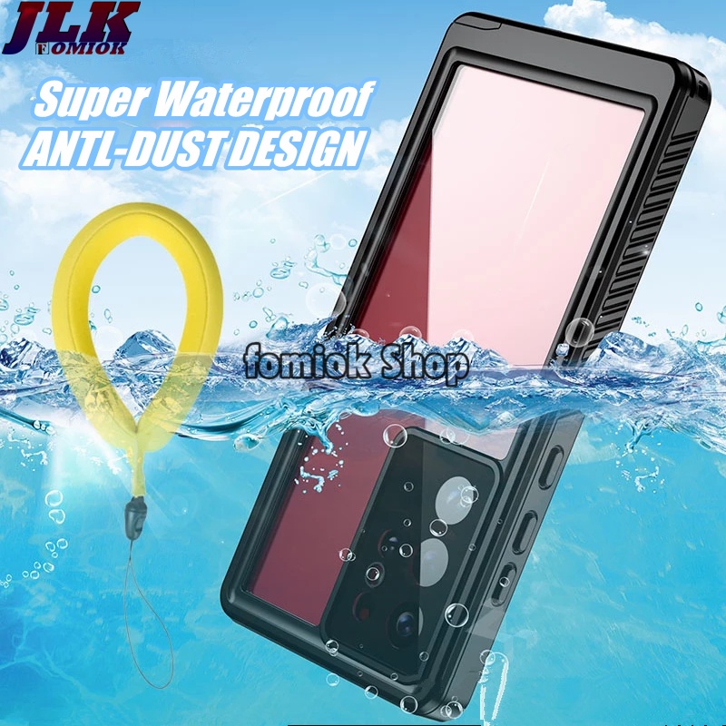 [SHELLBOX] IP68 Super Waterproof Underwater Diving Swimming Phone Case ...