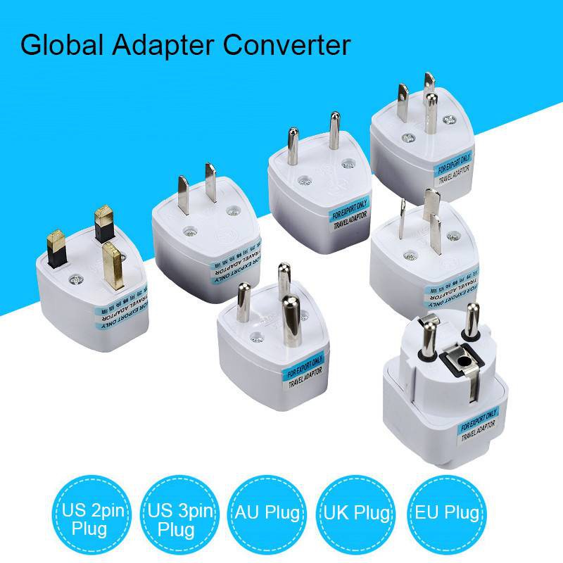 Universal US UK AU Plug Converter Europe Travel Wall AC Power Charger Outlet Adapter Converter 2 ...