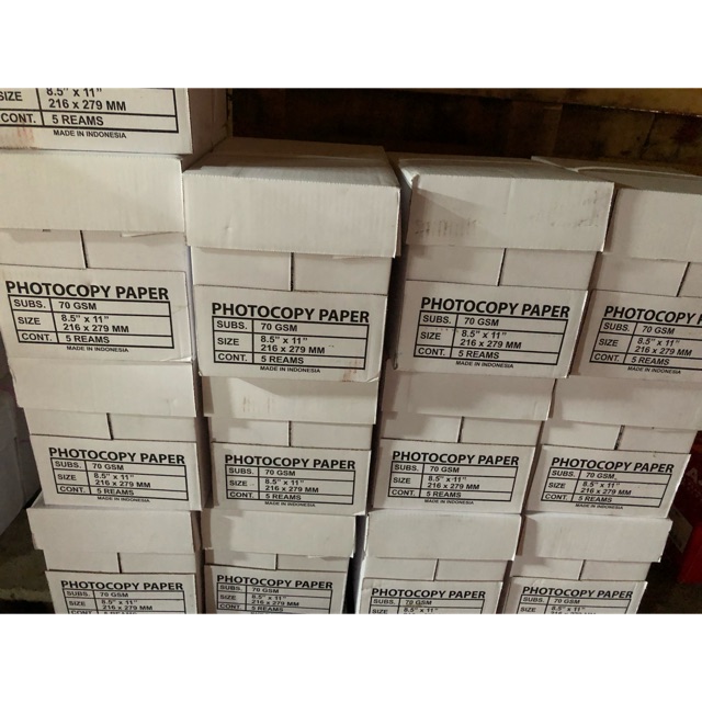 Photocopy Paper PPC White 70gsm | Shopee Philippines