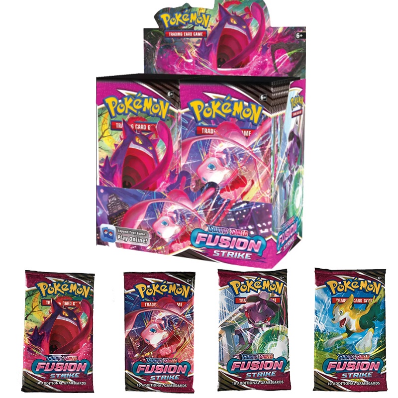 Fusion Strike Single Booster Pack Pokemon TCG Rising Trading Card ...