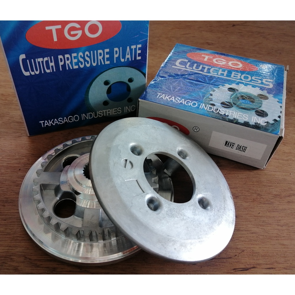 CLUTCH PRESSURE PLATE & CLUTCH BOSS / CLUTCH HUB SET - HONDA WAVE DASH ...