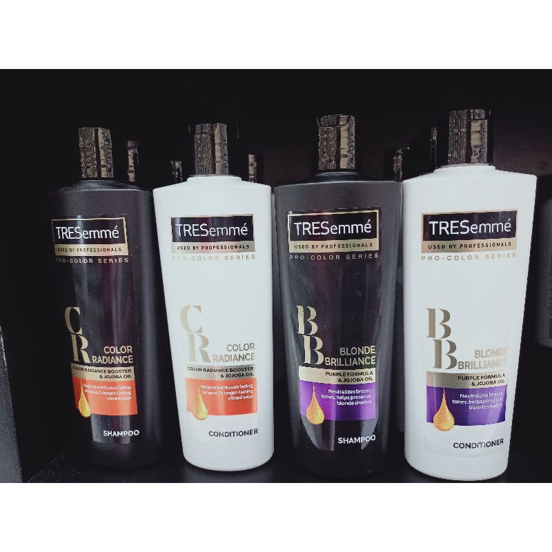 Tresemme Color radiance/blonde radiance shampoo/conditioner 300ml ...
