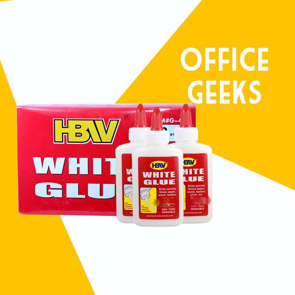 1Box/12Pcs HBW White Glue 40g | Shopee Philippines