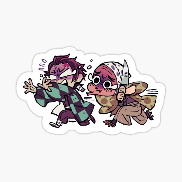 Anime Stickers / Demon Slayer Anime Sticker Collection / Laminated ...