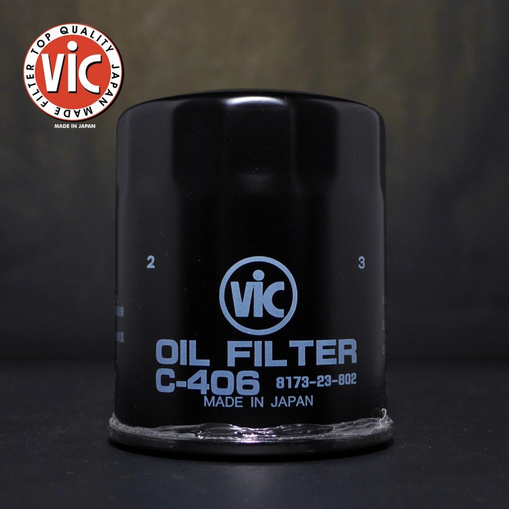 VIC Oil Filter C-406(Outlet) | Shopee Philippines