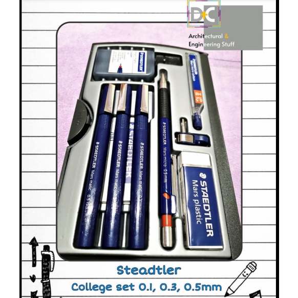 STAEDTLER COLLEGE SET ORIGINAL | Shopee Philippines