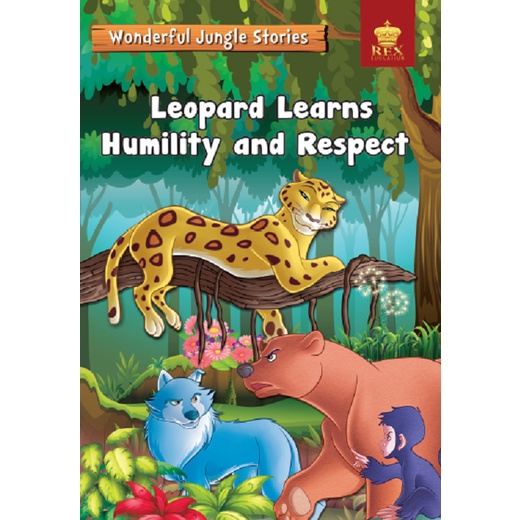 Wonderful Jungle Stories : Leopard Learns Humility and Respect | Shopee ...