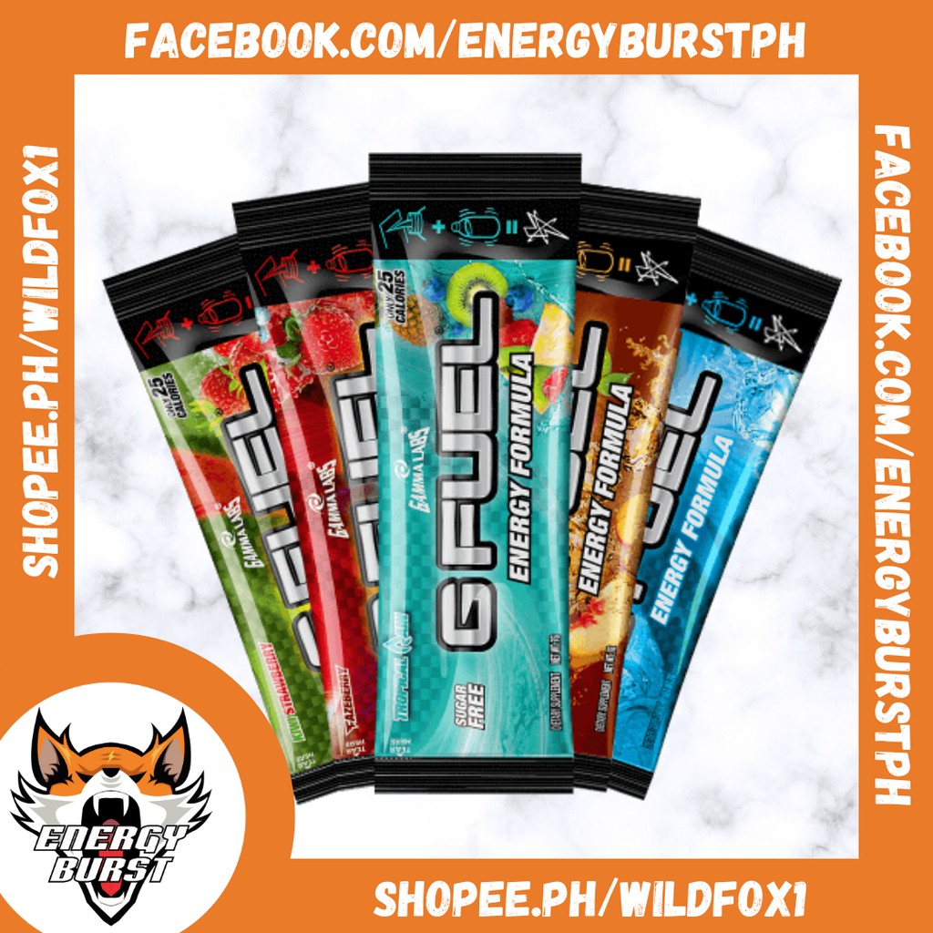 Official G Fuel Packs | BUY 10 GET 1 FREE PACK! | P129 per pack | GFUEL ...