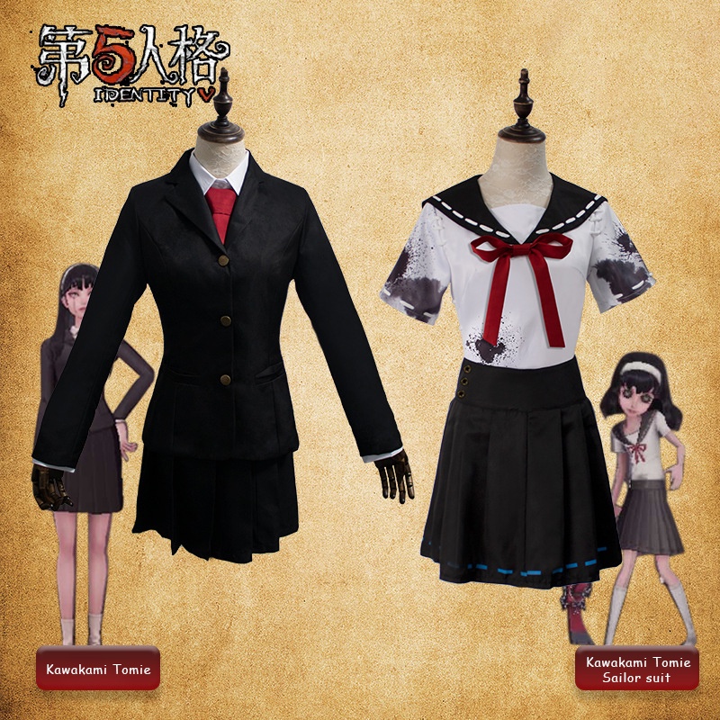 Identity V Kawakami Tomie Cosplay Yidhra Costume Sailor Suit Cos ...