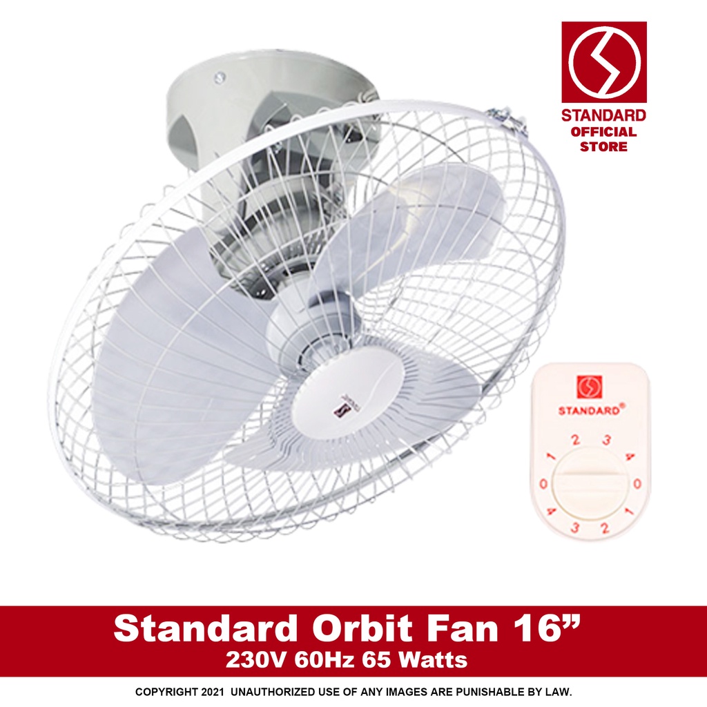 Standard Orbit Fan 16" Plastic Blade SOF:16E | Shopee Philippines