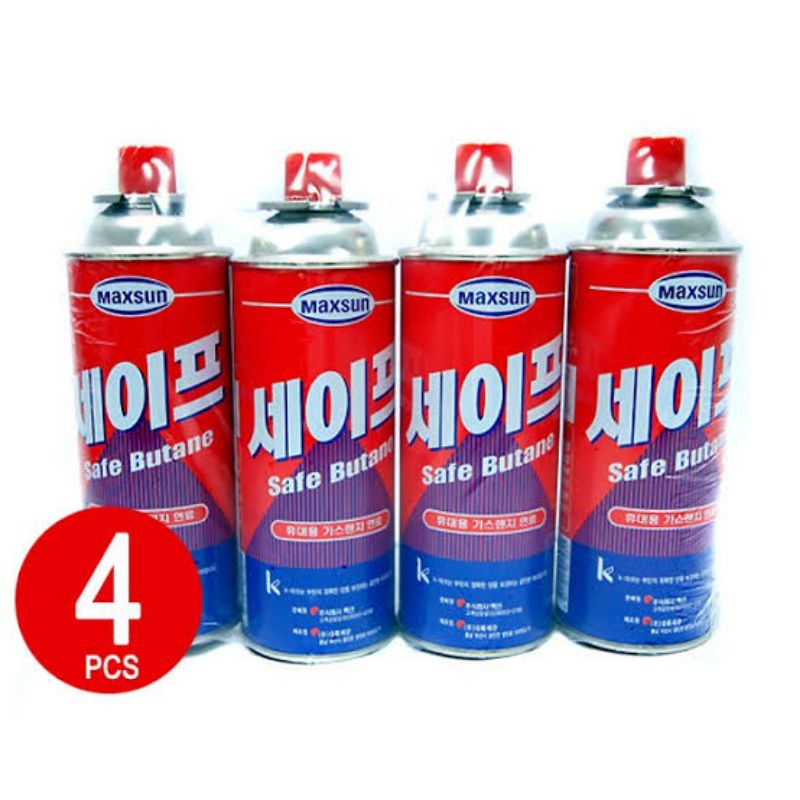 Butane 4's (Korean Maxsun Safe Butane) | Shopee Philippines