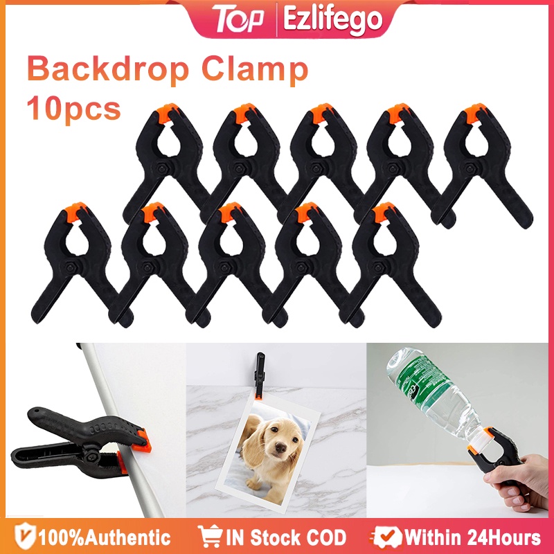 2 Inch Photo Booth Backdrop Clips for Photography Studio Nylon Spring ...