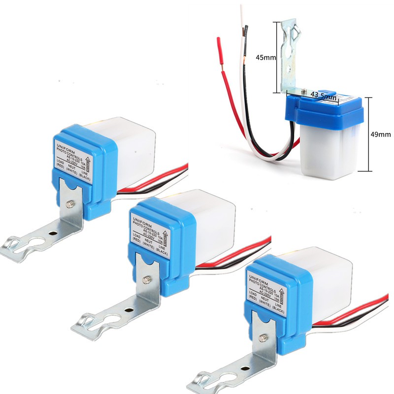 Sunlight Switch Light On Off Sensor Automatic On-Off Control With ...