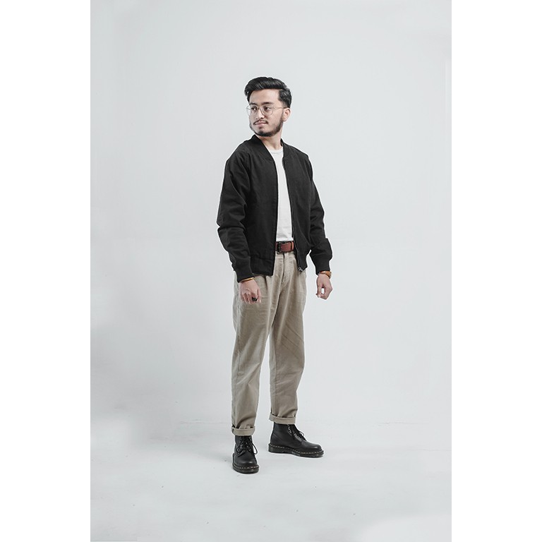 Raid Bomber in Black / Men's Jacket / Bomber Jacket | Shopee Philippines