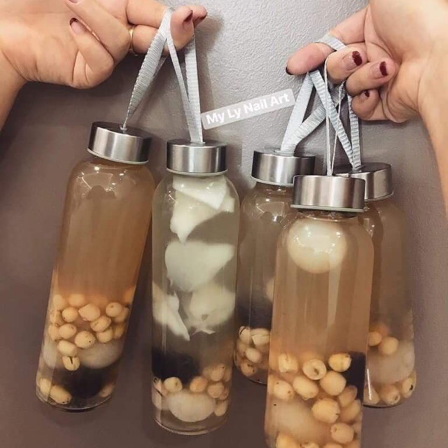 Combo of 2 detoxx 500ml glass bottles with super cool handles | Shopee ...