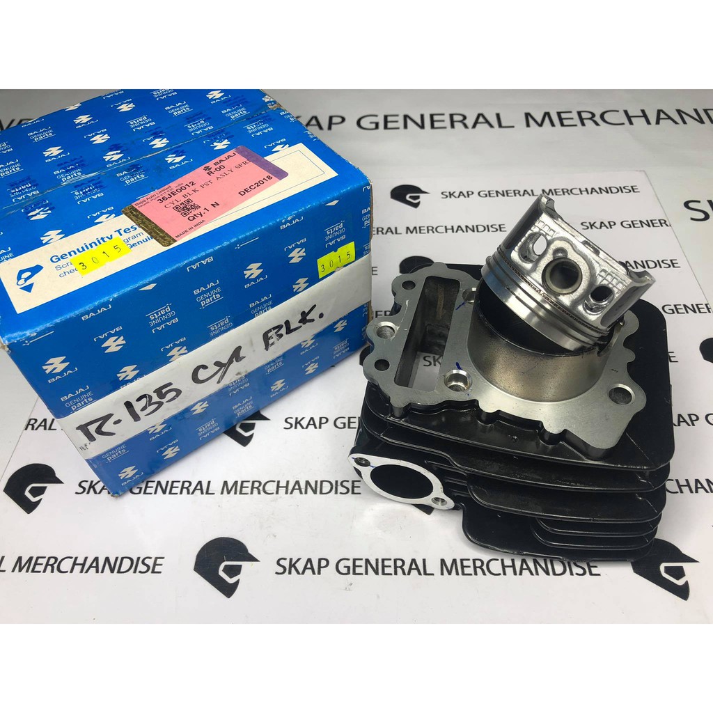BAJAJ - CYLINDER BLOCK ( WITH PISTON KIT ) - ROUSER 135 ( 36JE0012 ...