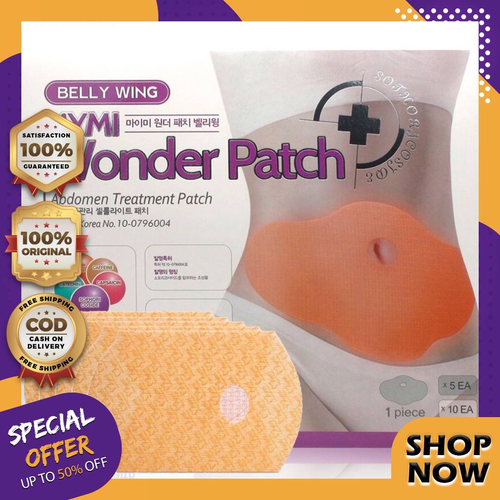 Best Promo Original Effective Top Mart Korea Mymi Wonder Patch Slimming ...