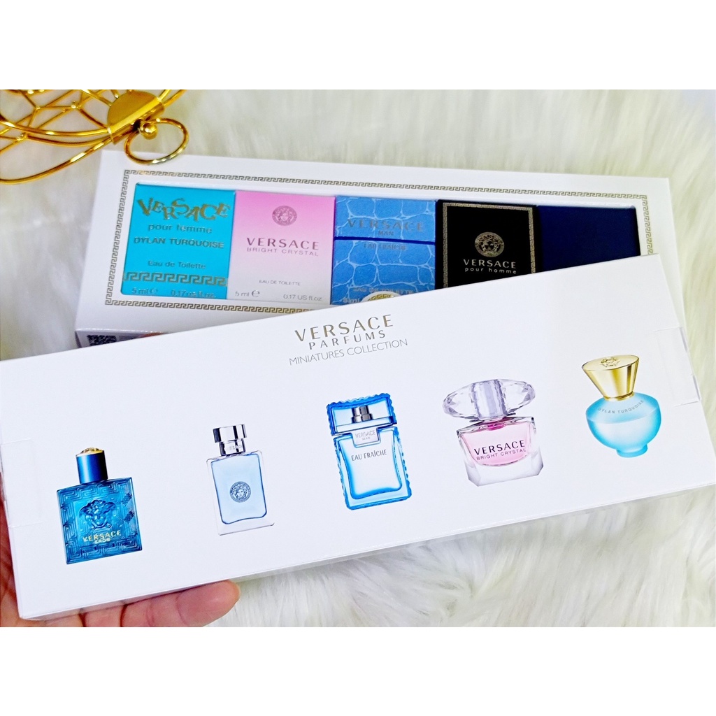 Versace Parfums Miniatures Collection | Shopee Philippines