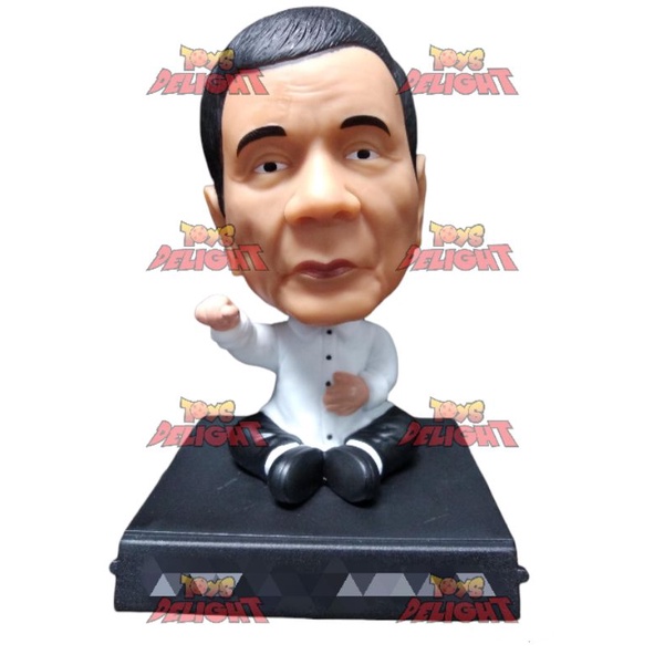 Duterte DU30 bobble head car display figure | Shopee Philippines