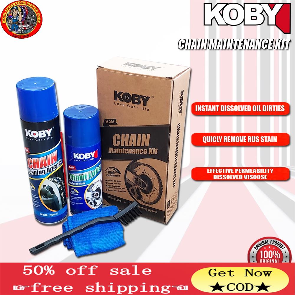 fast shipping （In stock）CHAIN MAINTENANCE KIT "KOBY" (WY019YA) | Shopee ...
