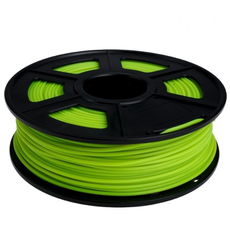 FLUORESCENT YELLOW color 3D Printer 1.75mm Filament PLA 1kg | Shopee ...