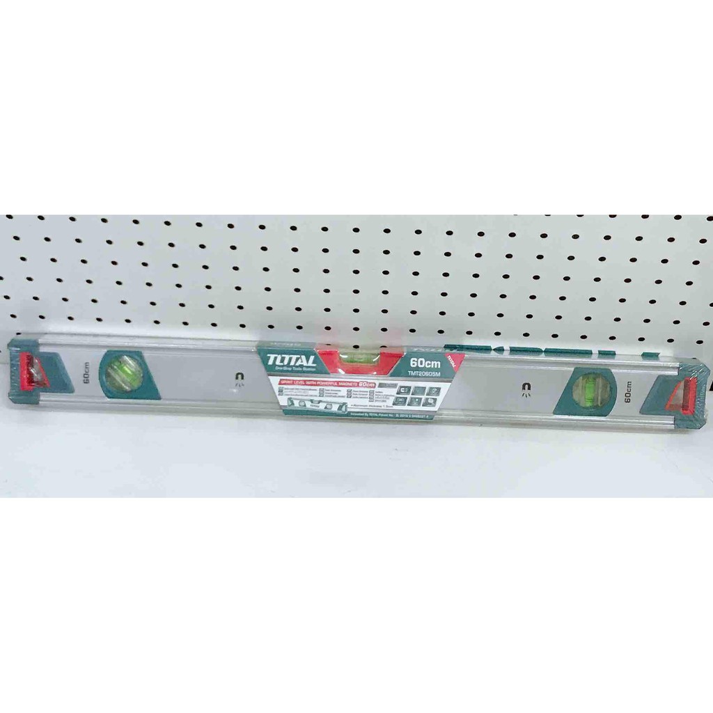 TOTAL spirit level with powerful magnets 60cm TMT20605M (industrial ...