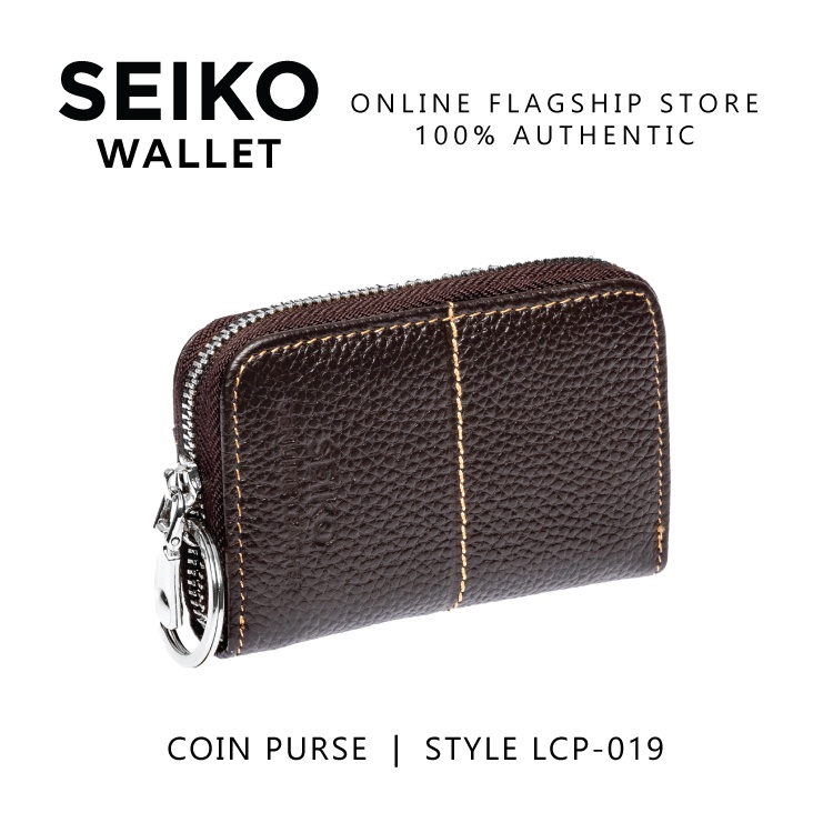 Seiko Wallet Genuine Leather Coin Purse LCP-019 | Shopee Philippines