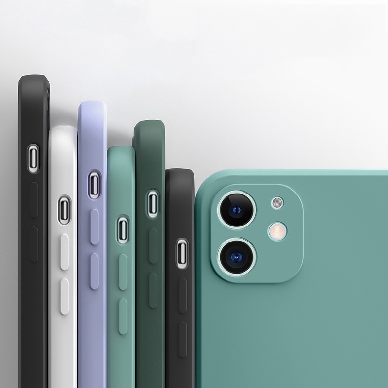 Luxury original square edge Case For Xiaomi 11 Lite 5G Ne 10T 11T Pro ...