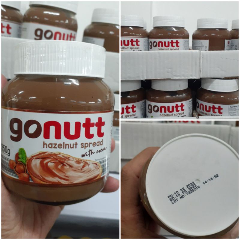 GONUTT HAZELNUT SPREAD 350g Imported | Shopee Philippines