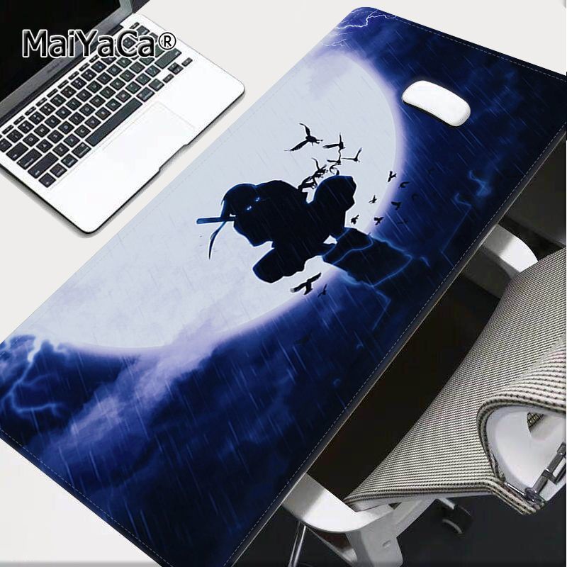 BANDAI Naruto Itachi Uchiha Large XXL Desktop Desk Mat Kawaii Gaming ...