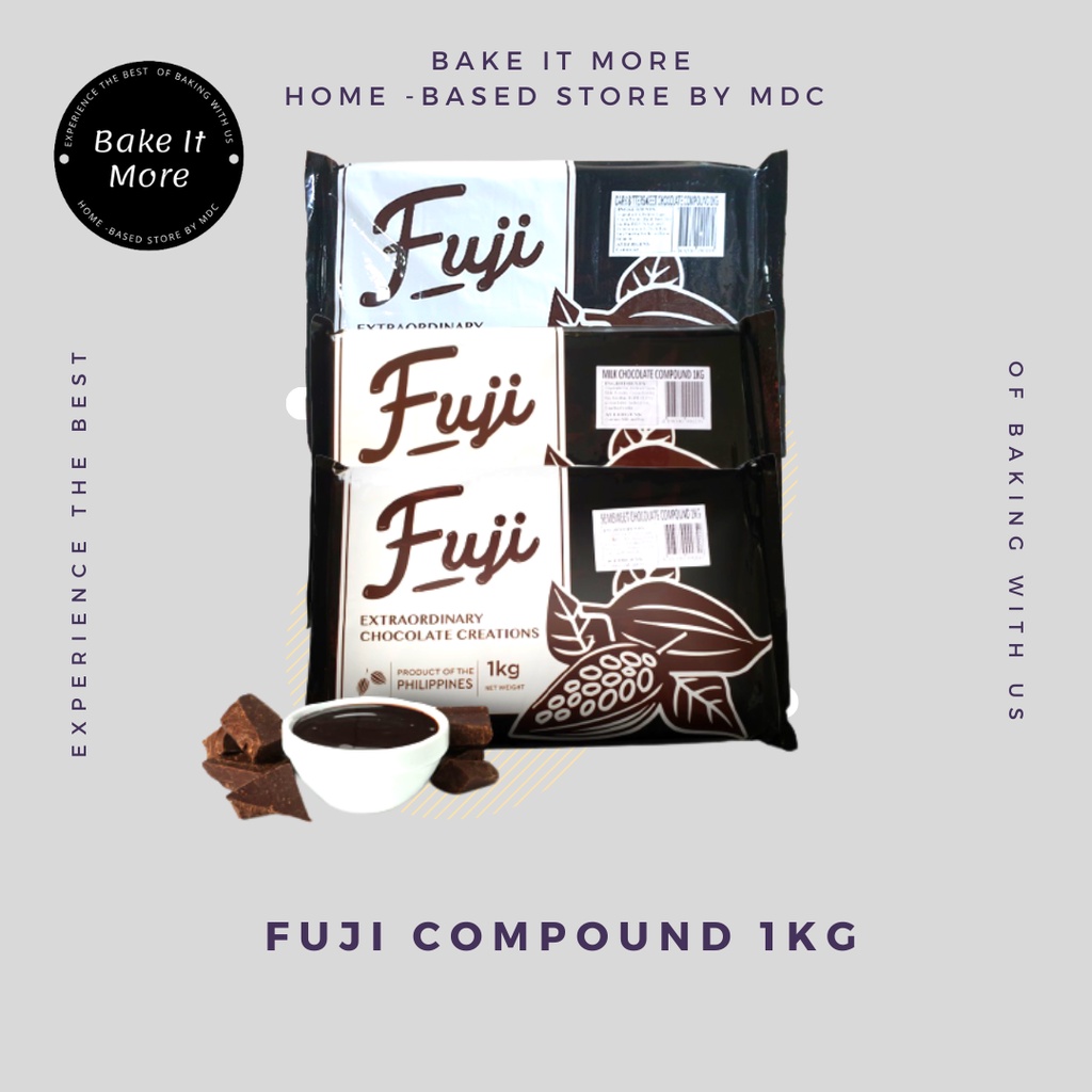 Fuji Chocolate Compound 1kg Exp 2025 | Shopee Philippines