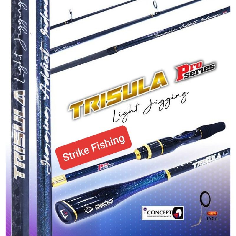 Joran TRISULA PRO SERIES LIGHT JIGGING PACKING PVC Pipe | Shopee ...