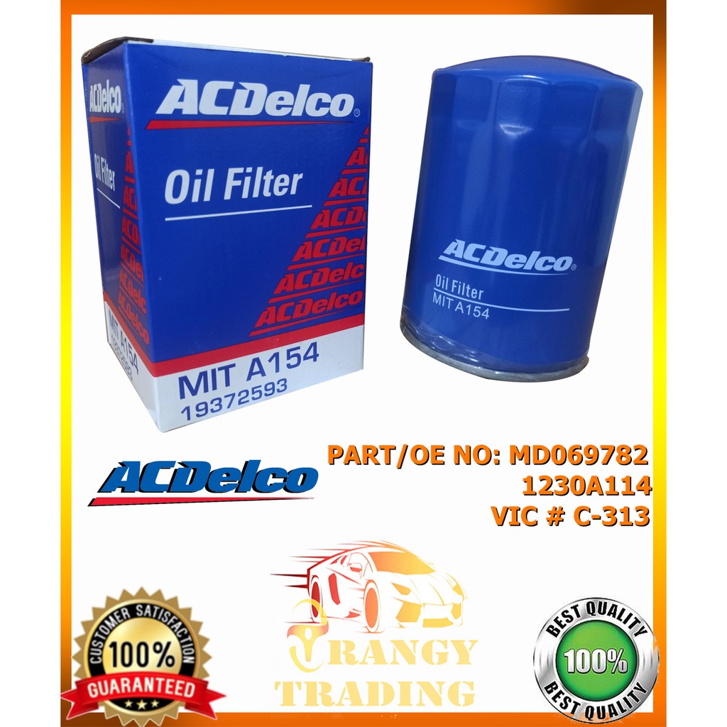 ACDelco Oil Filter for Mitsubishi Pajero , Montero Sport 4x4 , Strada ...
